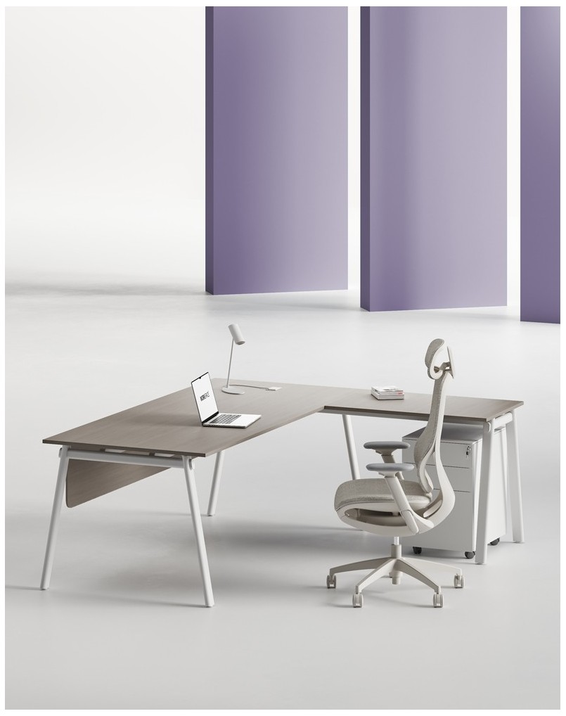 AVA Series L-Shape Executive Desk