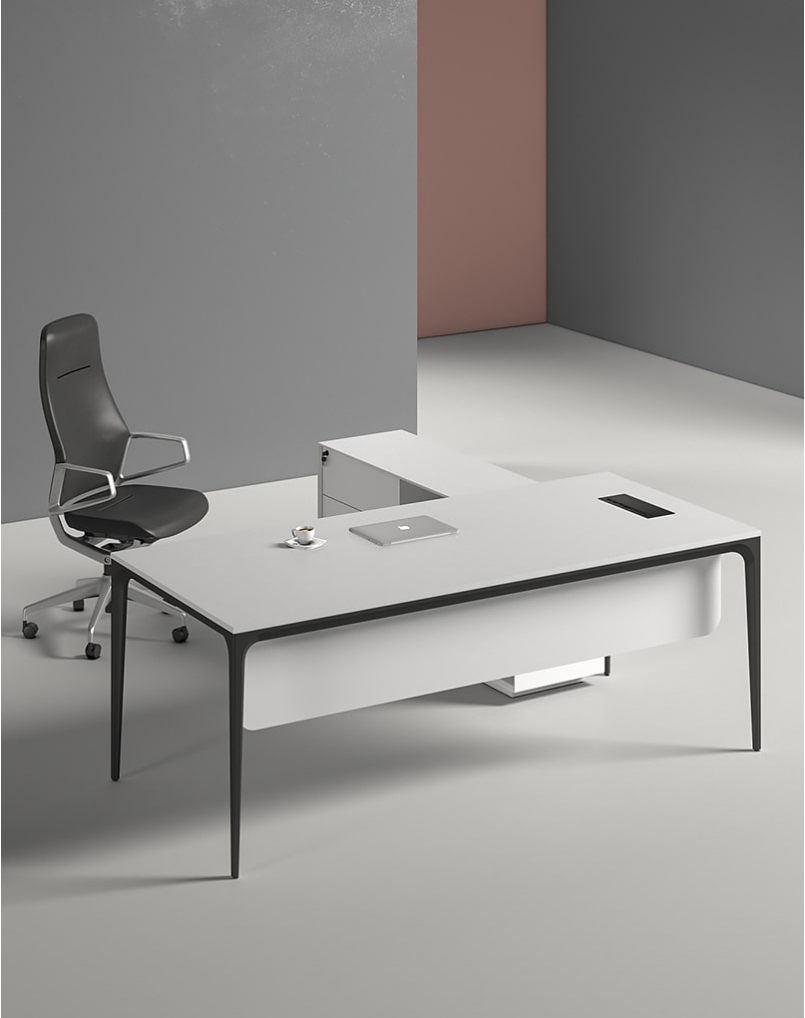 ARC Pro Designer Series L-Shape Executive Desk | Workspace Office F...