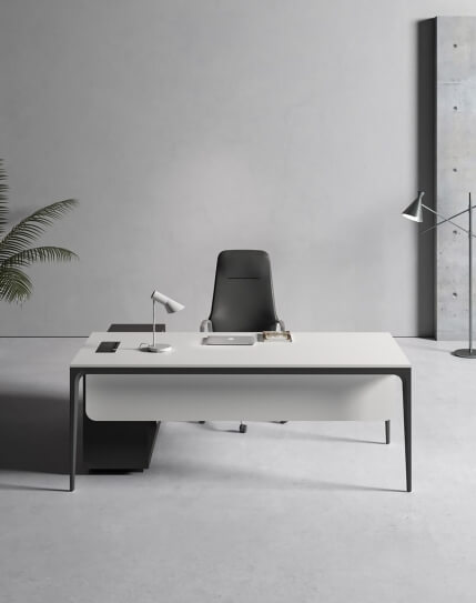 ARC Pro Designer Series L-Shape Executive Desk | Workspace Office F...