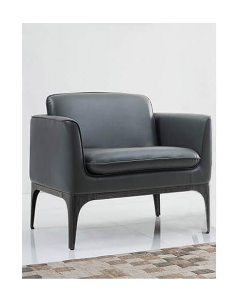 Brooklyn Minimalist Single Seater Modern Office Sofa | Workspace Fu...