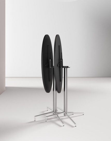 Turin Stackable Round Table | Workspace Office Furniture Dubai