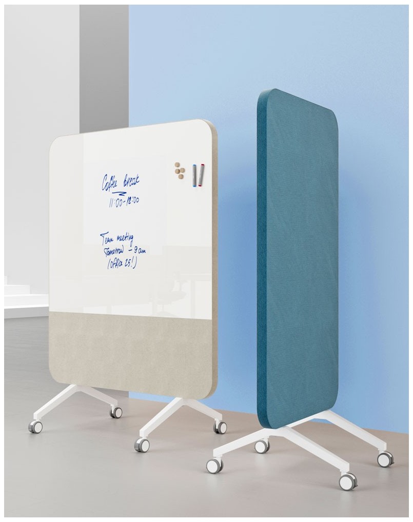 NOTE Mobile Acoustic White Board and Divider