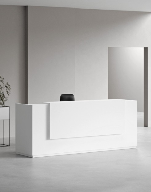 White Reception Tables TIZAZO Contemporary Reception Desk Reception