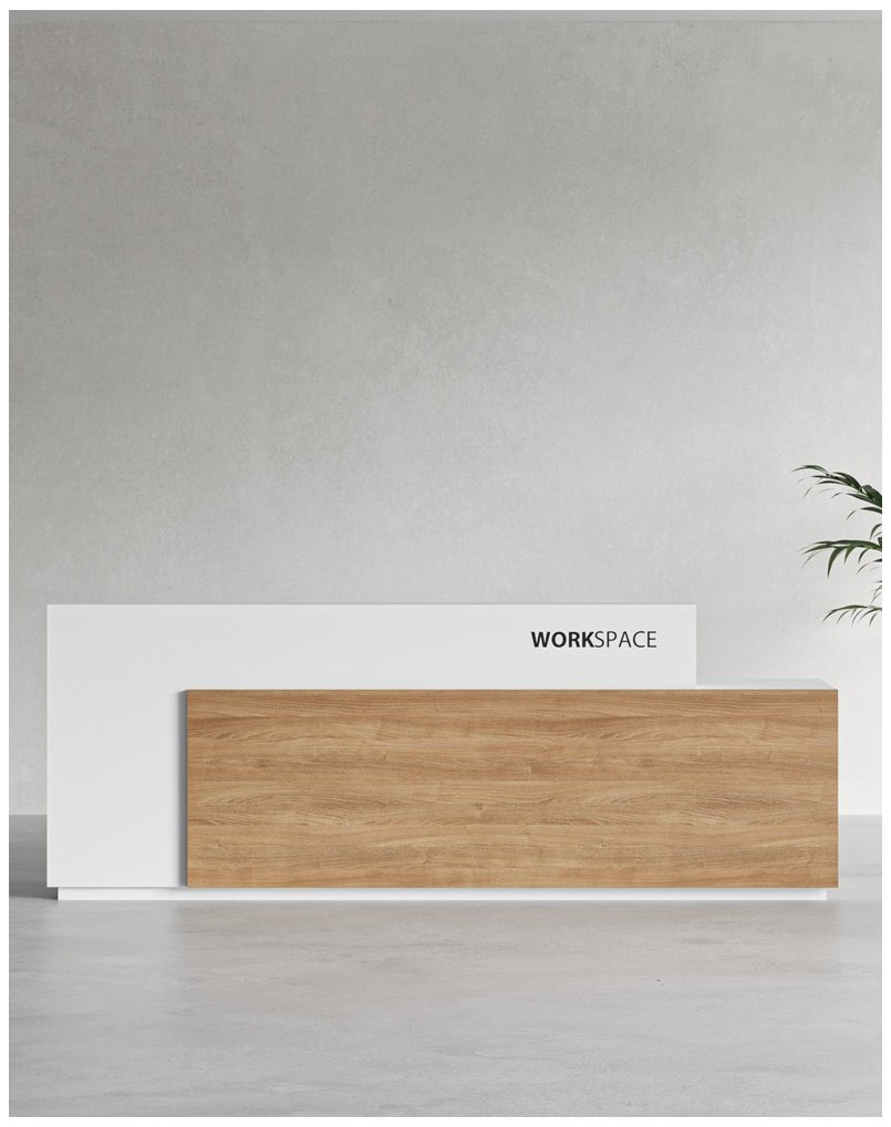Reception Desk | Custom Made Modern Office Reception Counter |Workspac