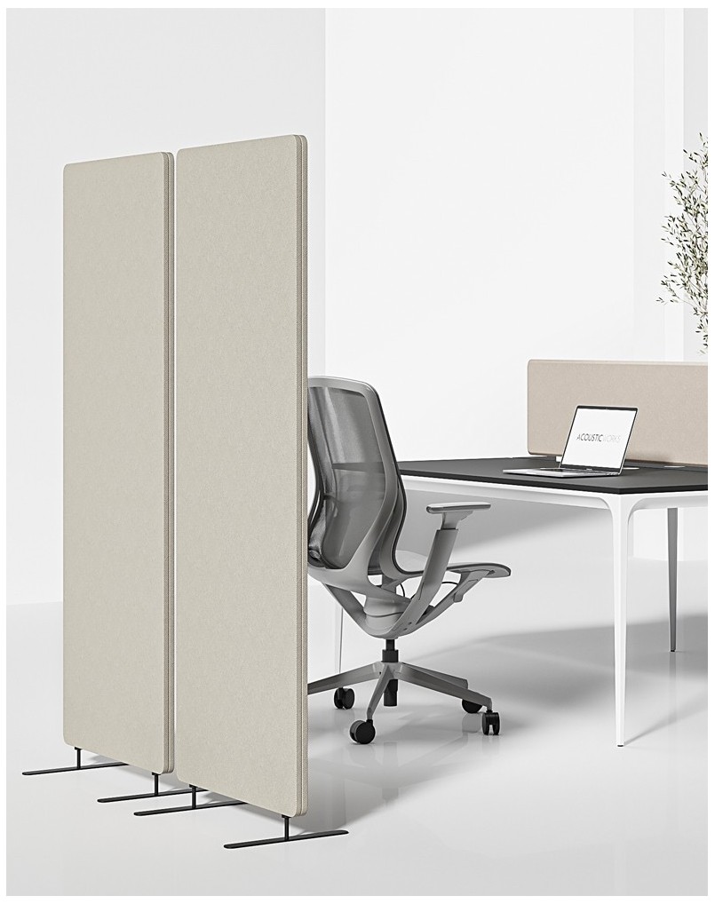 Echoshield Fabric-Wrapped Acoustic Partition
