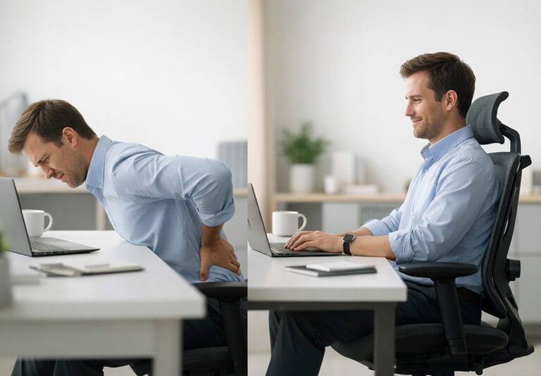 Lower Back Pain from Sitting All Day: What's Really Happening to Your ...