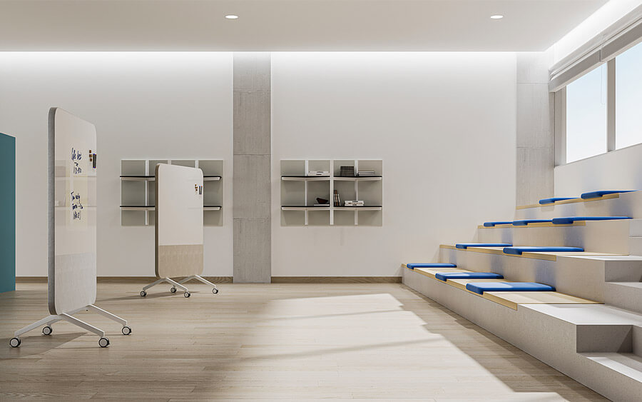 NOTE Mobile Acoustic White Board and Divider