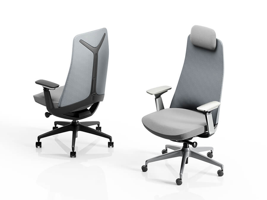 Yukon Grey Ergonomic Chair | Workspace Office Furniture Dubai