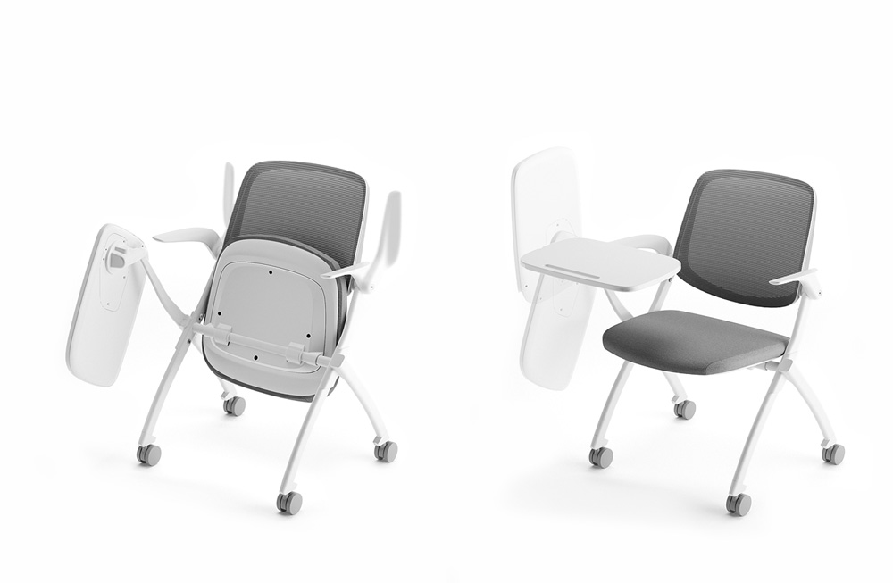 KT Training Chair with Writing Pad