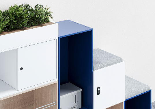 CUBIQ CS3 Storage and Locker Unit
