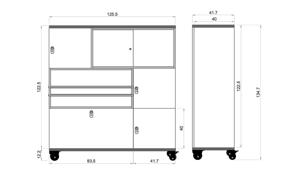 CUBIQ CS2 Mobile Storage