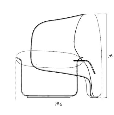 Cove Single Lounge Chair