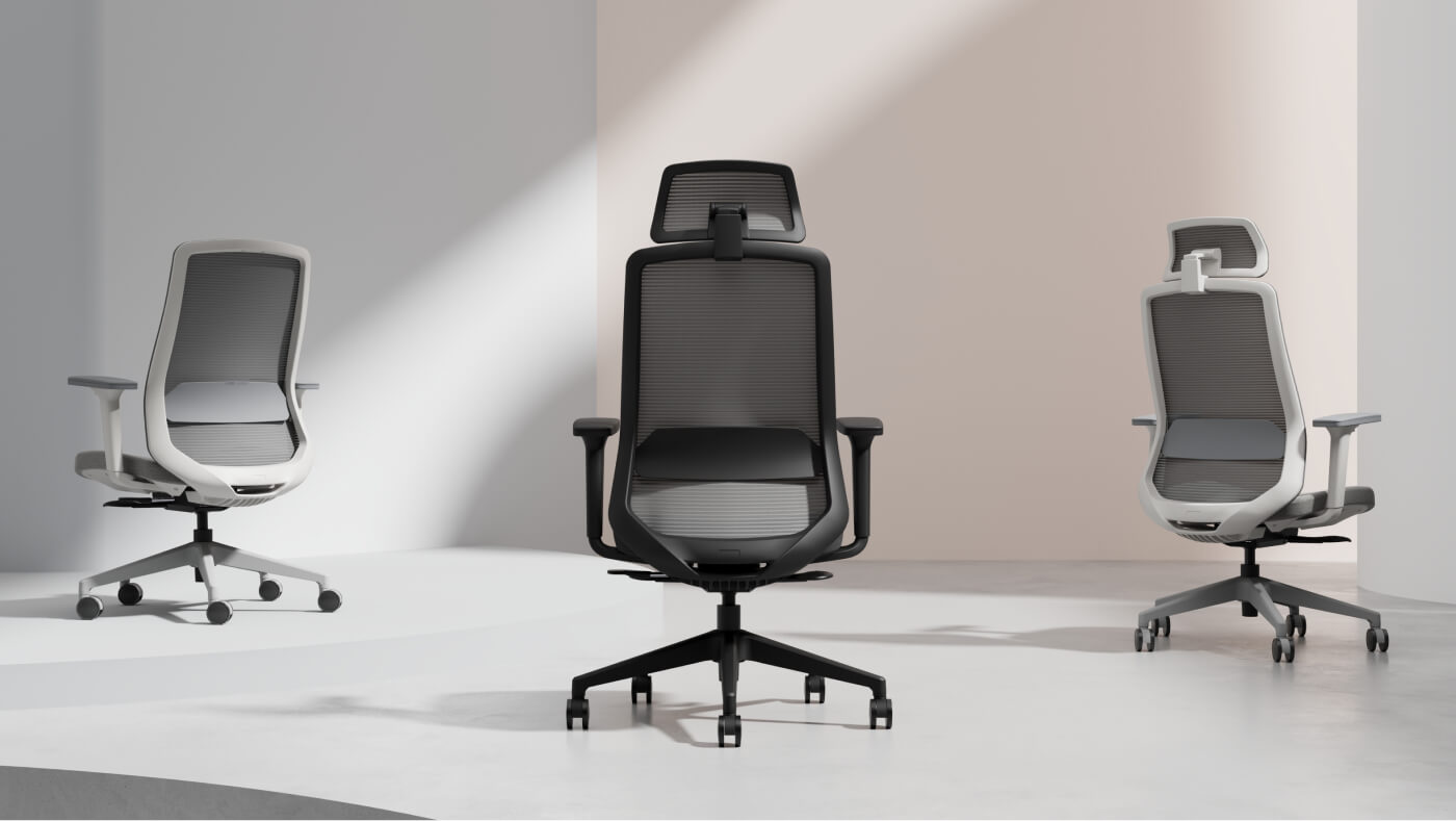 GEO Black Ergonomic Executive Chair | Workspace Office Furniture Dubai