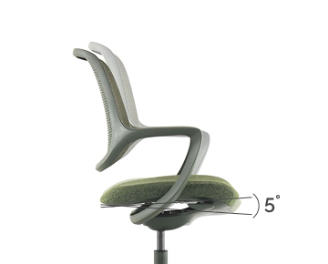Trio Green Designer Multi-Purpose Chair