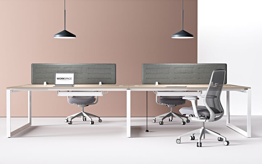 4x Users Under-Desk Interlink Power Access and Cable Management Sol...