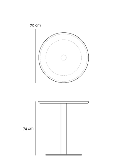 Milan Round Meeting Table | Workspace Office Furniture Dubai