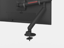 Saber Dual Arm Monitor Desk Mount Stand