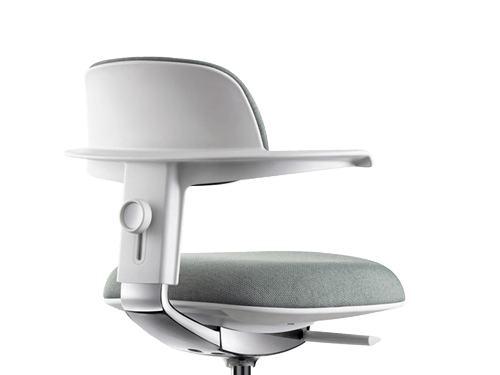 Coast White Drafting Counter Chair | Workspace Office Furniture Dubai