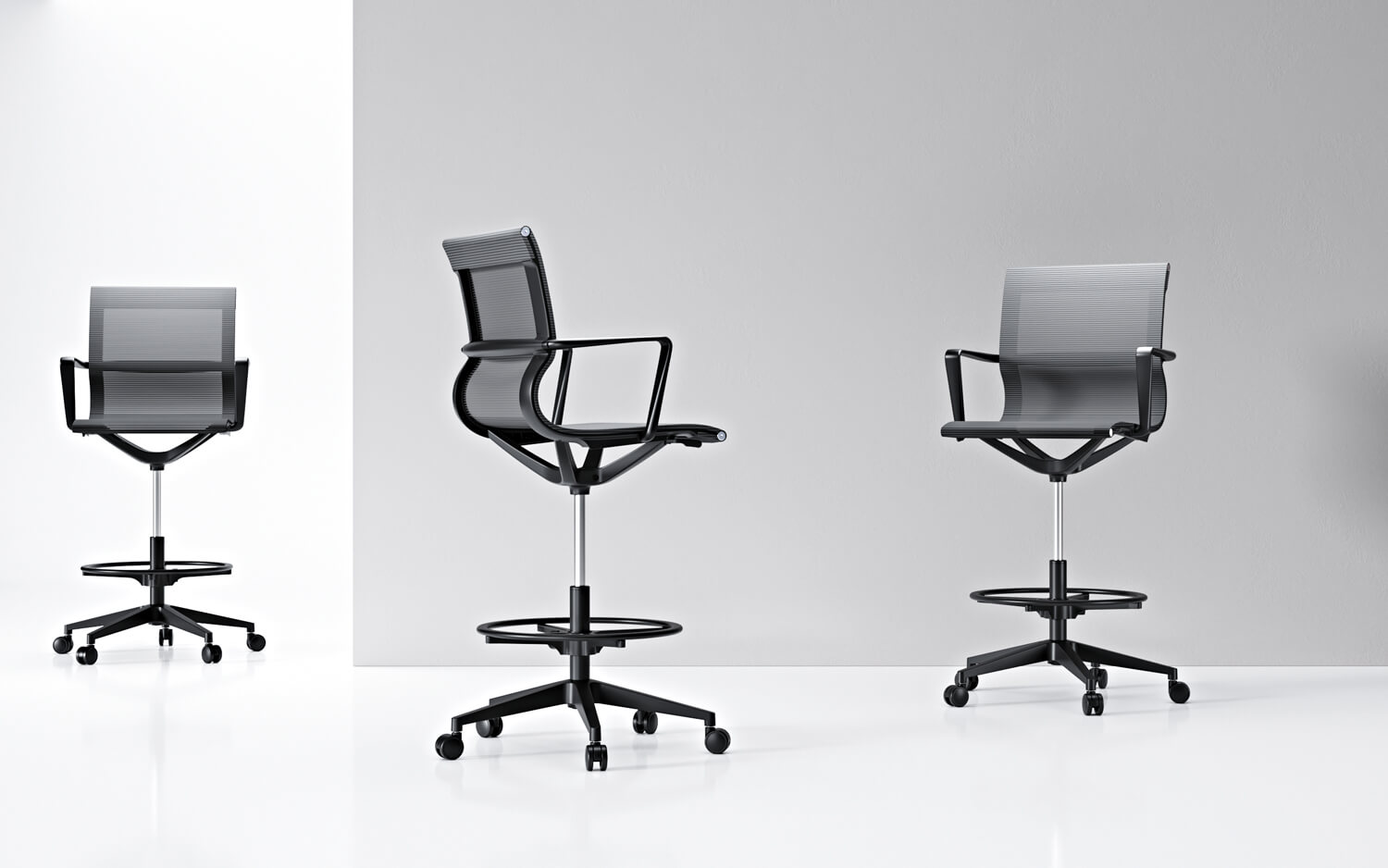 Matell Drafting Counter Chair | Workspace Office Furniture Dubai